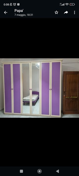 Armadio viola 