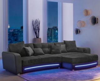 Divano con led bluetothh e case