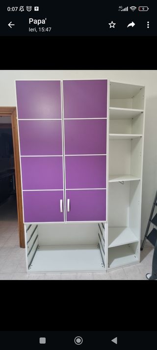 Armadio viola 