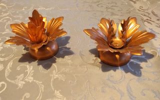 Coppia portacandela rame #artigianale