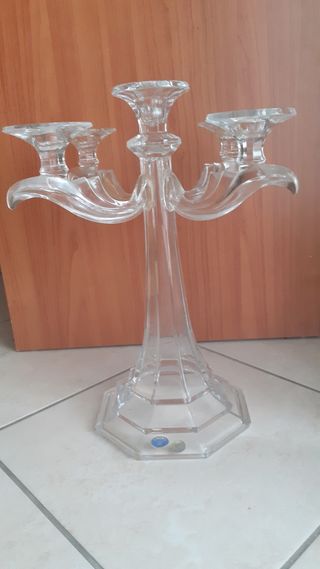 candelabro a 5 braccia cristallo bohemia