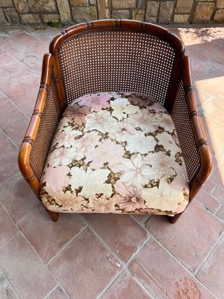 Poltrona paglia Viennese