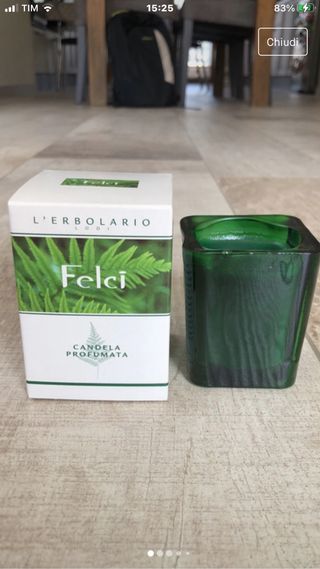 Candela Felci Erbolario. Nuova con scatola