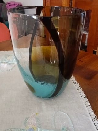 vaso in vetro di murano