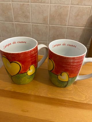 Coppia tazze latte marca Egan