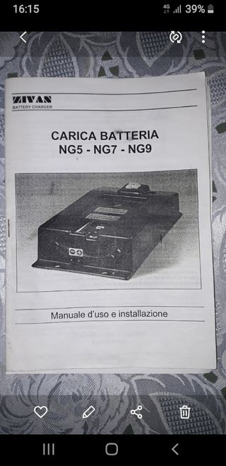 carica batteria muletto o veicoli da golf car