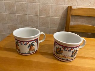 Coppia tazze vintage