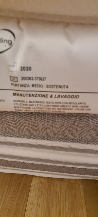 Materassi Bedding Energika 19 Fisso Silver 90x200