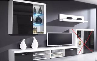 Mobili per soggiorno con luci LED - NUOVO