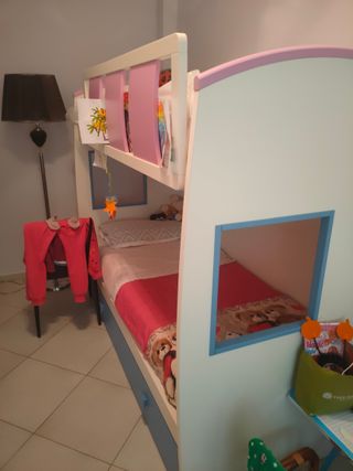 Cameretta letto a castello