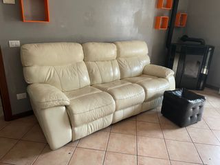Divano in pelle