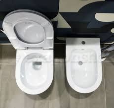 Bidet sospeso bianco
