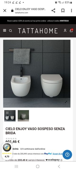 Copriwater ultraslim