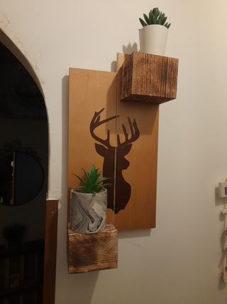 portapiante in legno