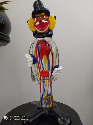 Clown veneziano in Vetro di Murano