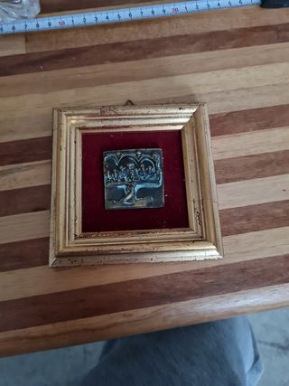 Bronzo incorniciato anni 60