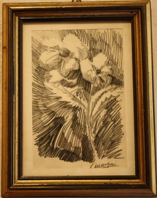 Quadro P. Mengoni fiori