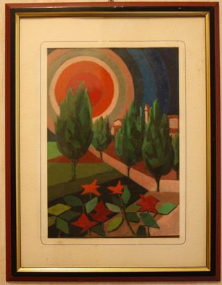 Quadro Paesaggio P. Mengoni