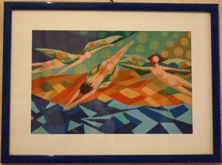 Quandro con donne P. Mengoni