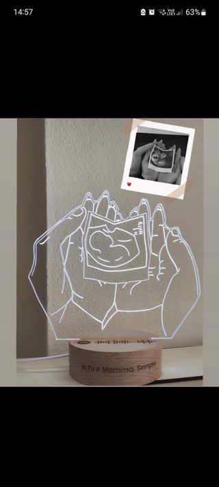 lampada personalizzata