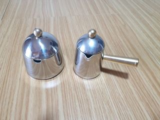 Lattiera + zuccheriera Lavazza Serie Oro