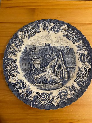 Piatto English Country Scenes vintage