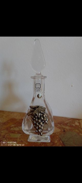 bottiglia di cristallo