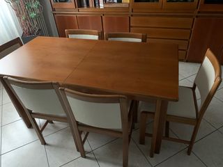 Tavolo 6/8 posti con sedie