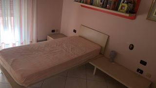 Struttura letto singolo più materasso