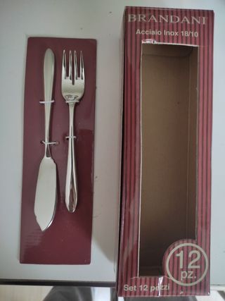 Set di posate da pesce Brandani