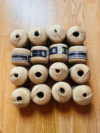 Gomitoli di fettuccia 100% cotone