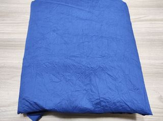 Stoffa Blu, poliestere, tipo fodera.