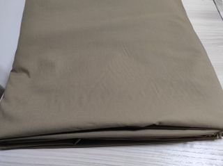 Stoffa verde militare, 100% cotone.