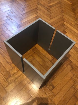 Divisore scaffali Kallax Ikea grigio 33X33cm