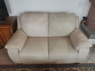 Divano in pelle 2 posti Natuzzi