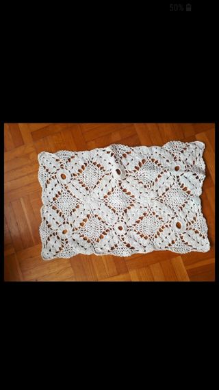 Centro tavola vintage fatto a mano cm.39x27