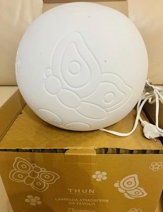 Thun lampada a sfera elegance con farfalla
