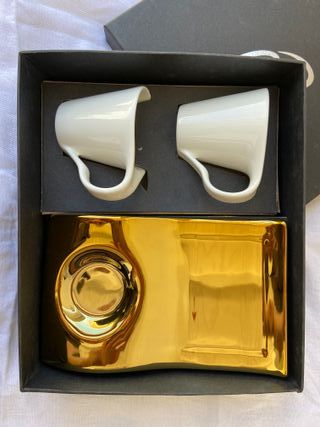 Set da 2 Tazzine Caffè con Piattino - NUOVE