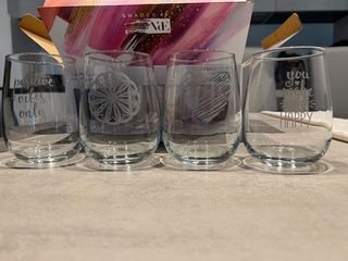 Bicchieri acqua tognana