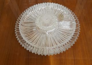 Meravigliosa Antipastiera in CRISTALLO VINTAGE