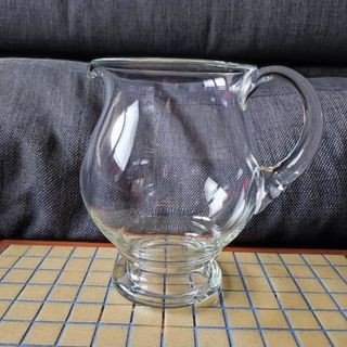 brocca vintage in semi-cristallo..