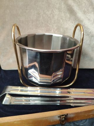 secchiello da ghiaccio con pinza Gottinghen