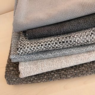 lotto di tessuti grigi