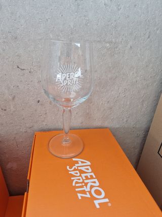 6 bicchieri aperol spritz