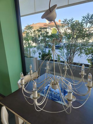 Lampadario a 8 luci