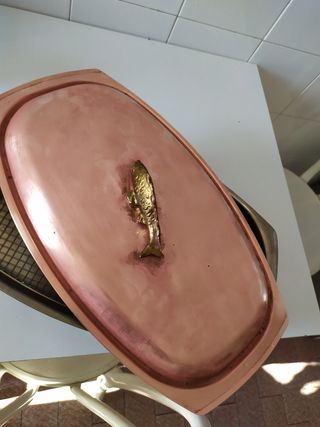 pentola pesciera rame