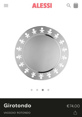 Vassoio Alessi Girotondo