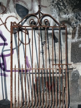 Antico Cancello in ferro battuto