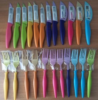 Set di 23 posate multicolori Brandani