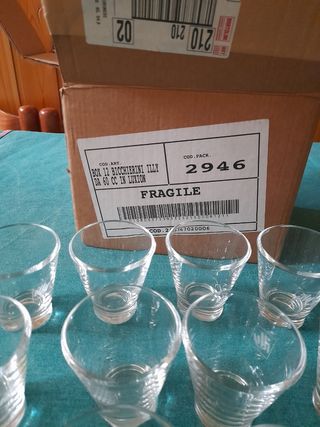 bicchierini illy in vetro